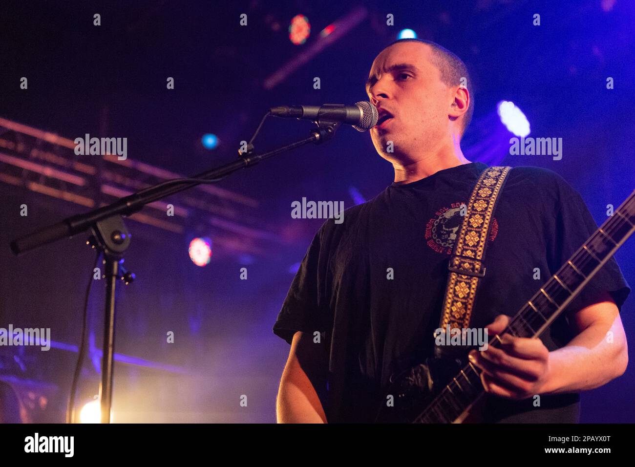 Oslo, Norway. 03rd, March 2023. The Norwegian tundra rock band Slomosa ...