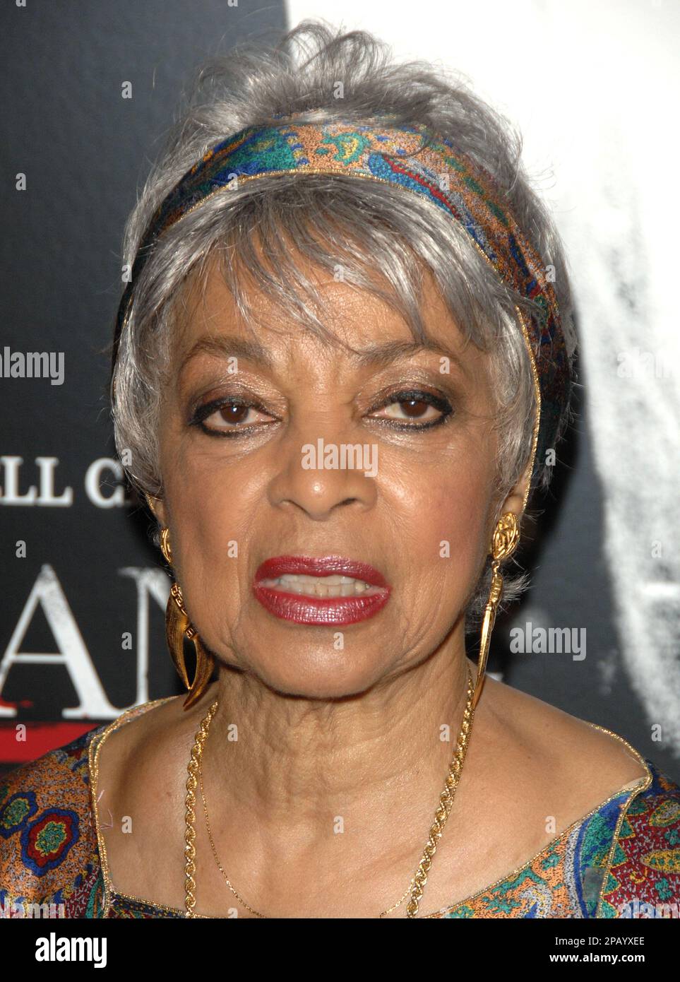 Actress Ruby Dee arrives at The Apollo Theatre for the premiere of ...