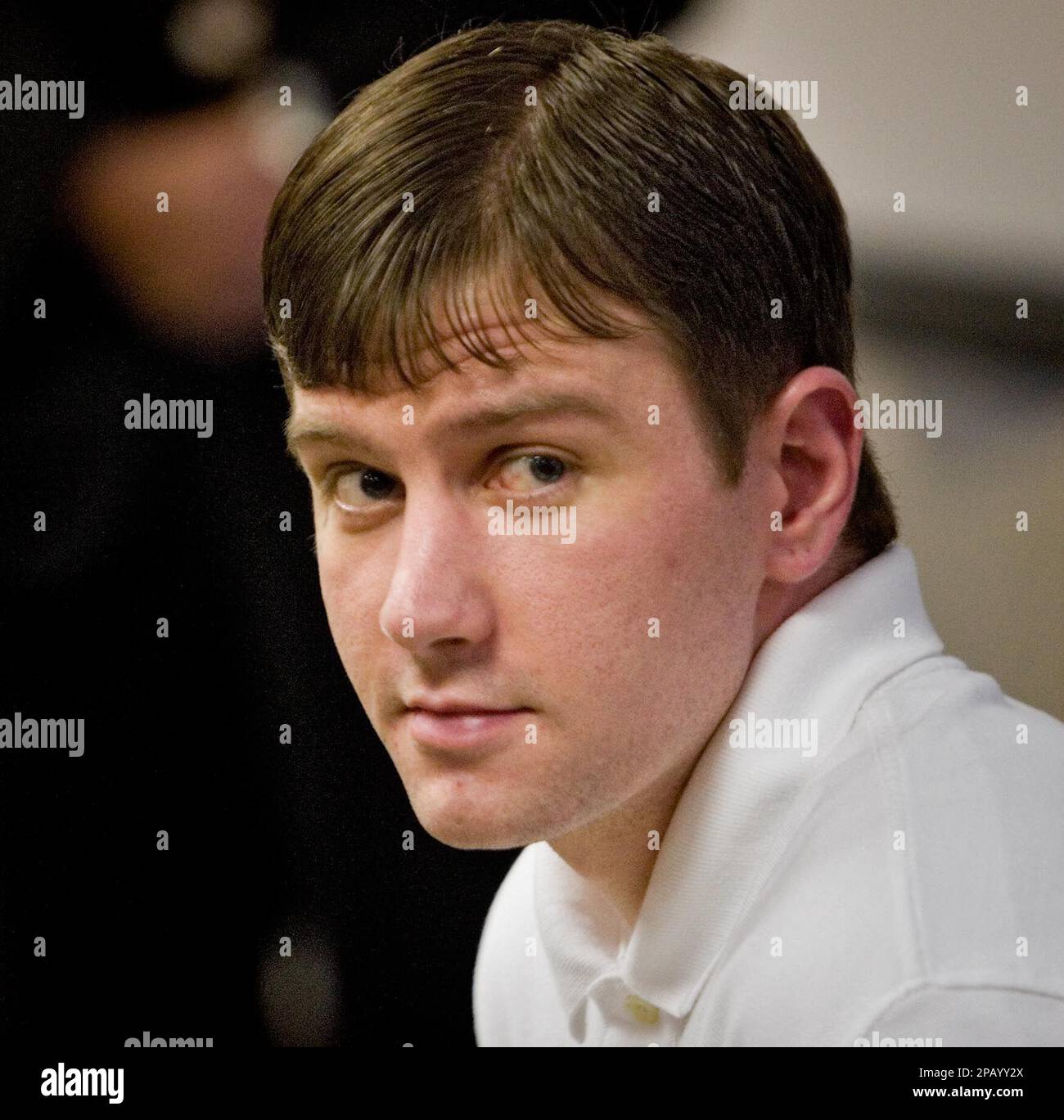 Scott Cheever is shown in the courtroom on the first day of opening ...