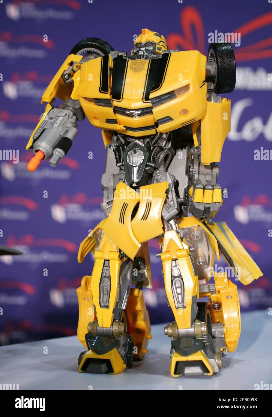 **FILE** Hasbro's Transformers Arm Blaster is shown at the Toy Wishes ...