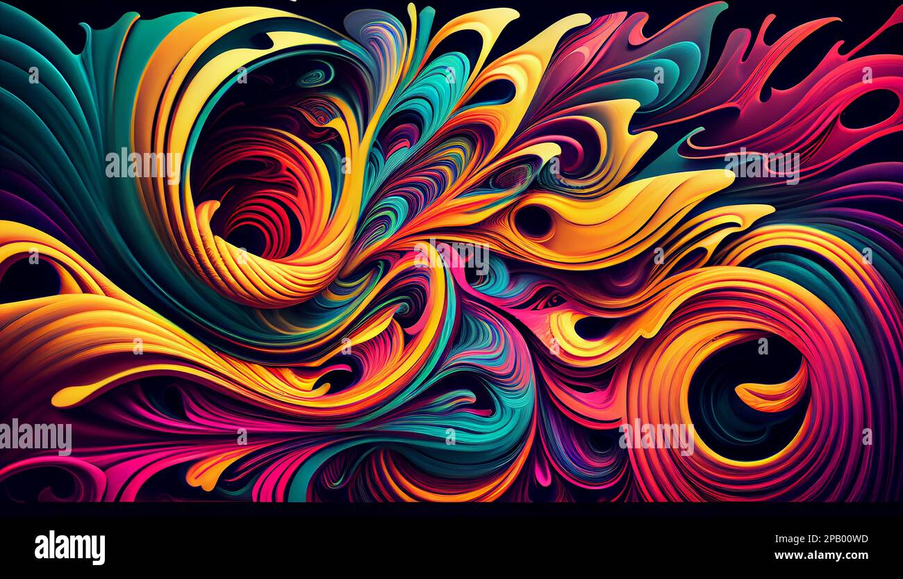 Multidimensional colors hi-res stock photography and images - Alamy