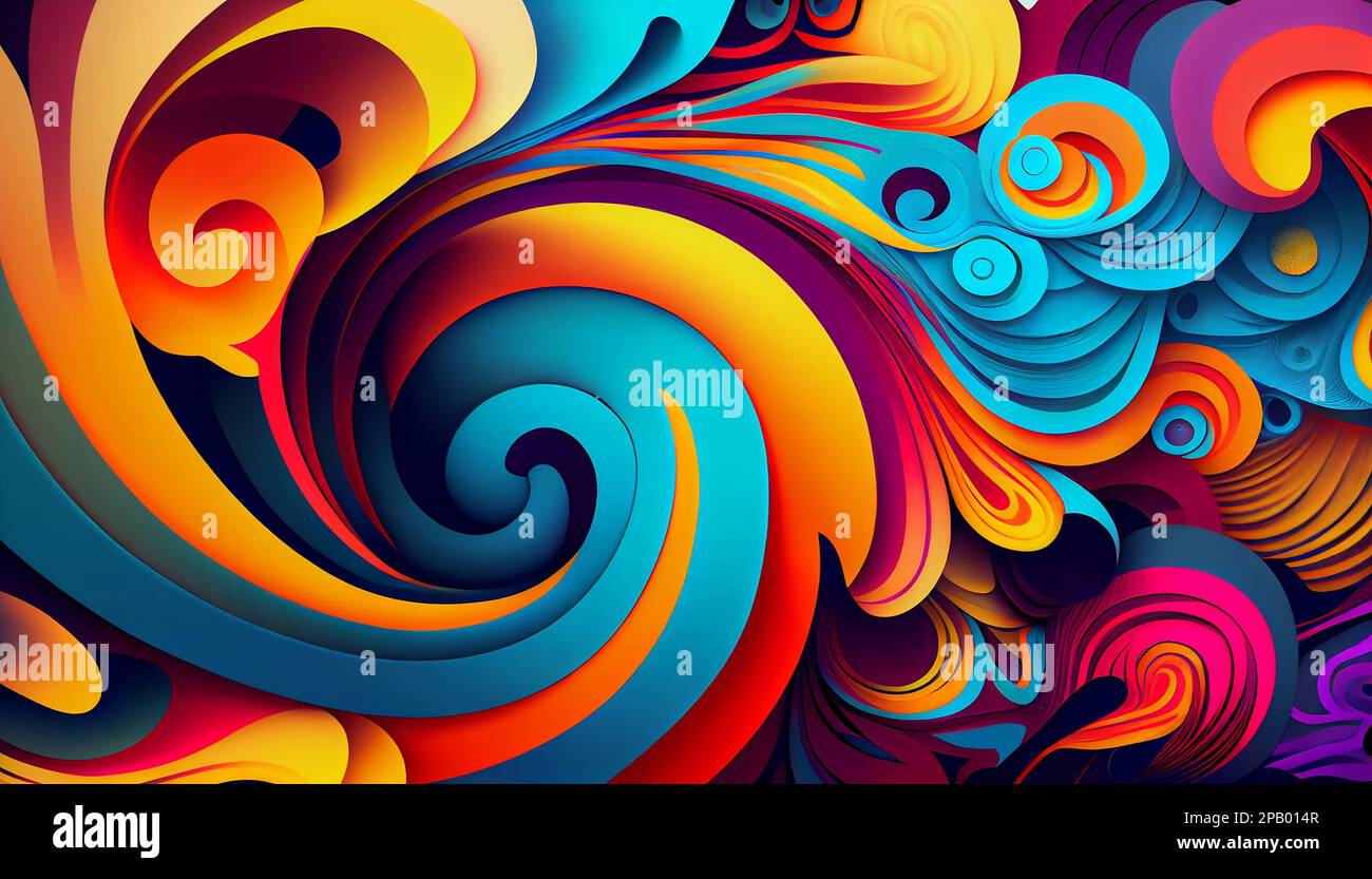 Multidimensional colors hi-res stock photography and images - Alamy