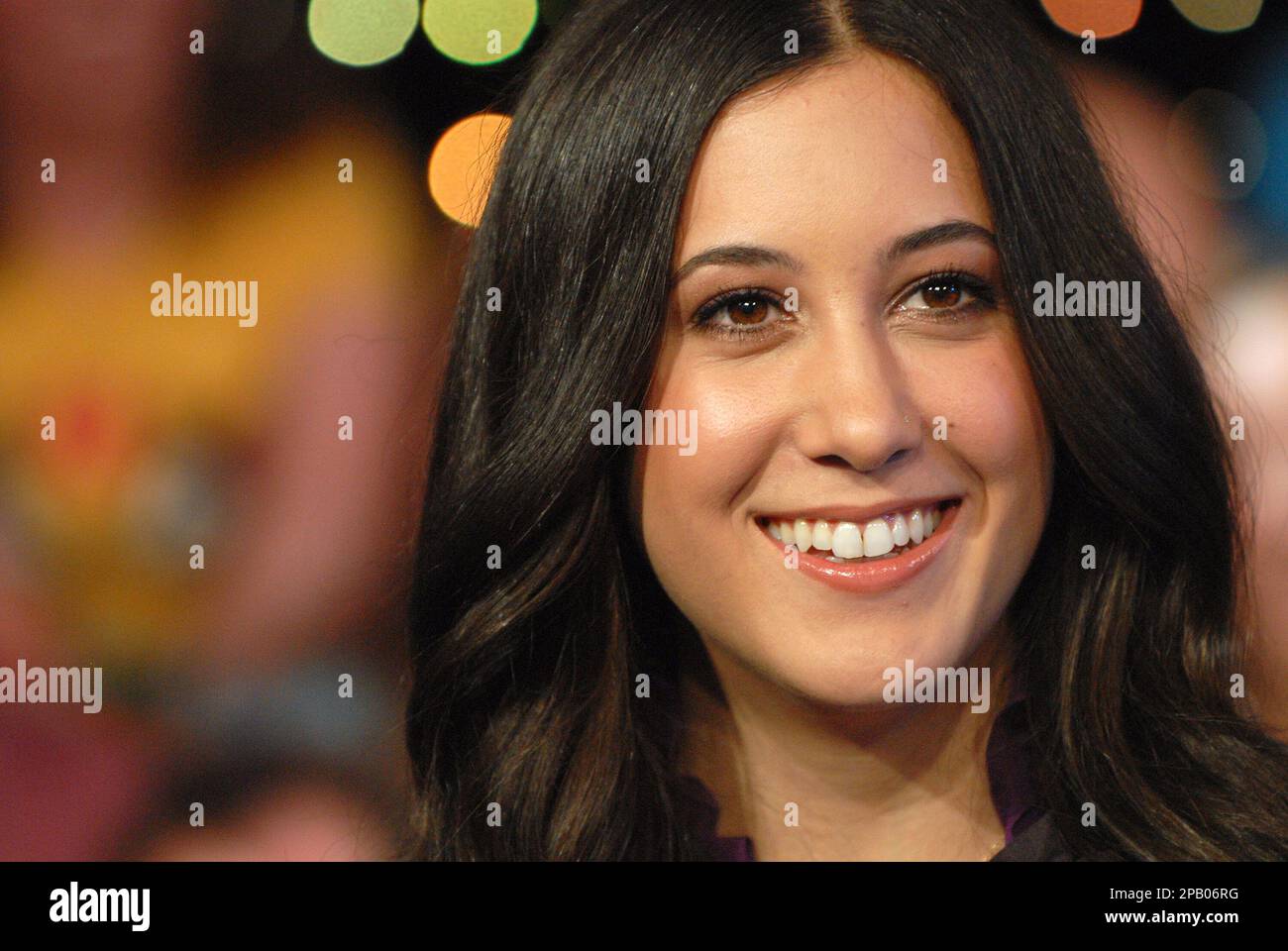 Singer Vanessa Carlton makes an appearance on MTV's "Total Request Live ...