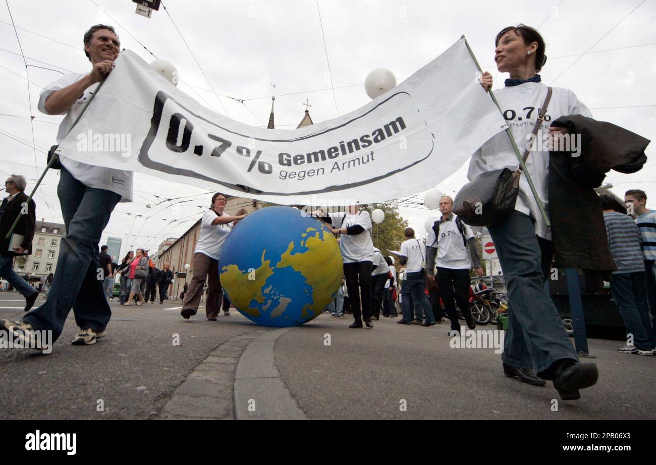 As a symbol of the international movement for the fight against poverty ...