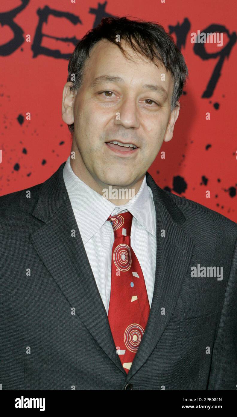 Producer Sam Raimi arrives at the premiere of "30 Days of Night" at ...