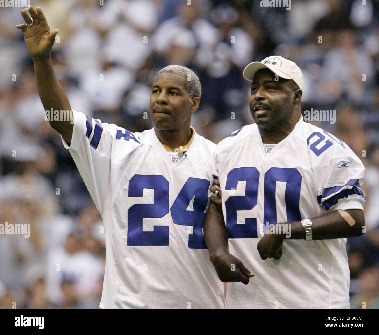 ** FILE ** Former Dallas Cowboys players Everson Walls, left, and Ron ...