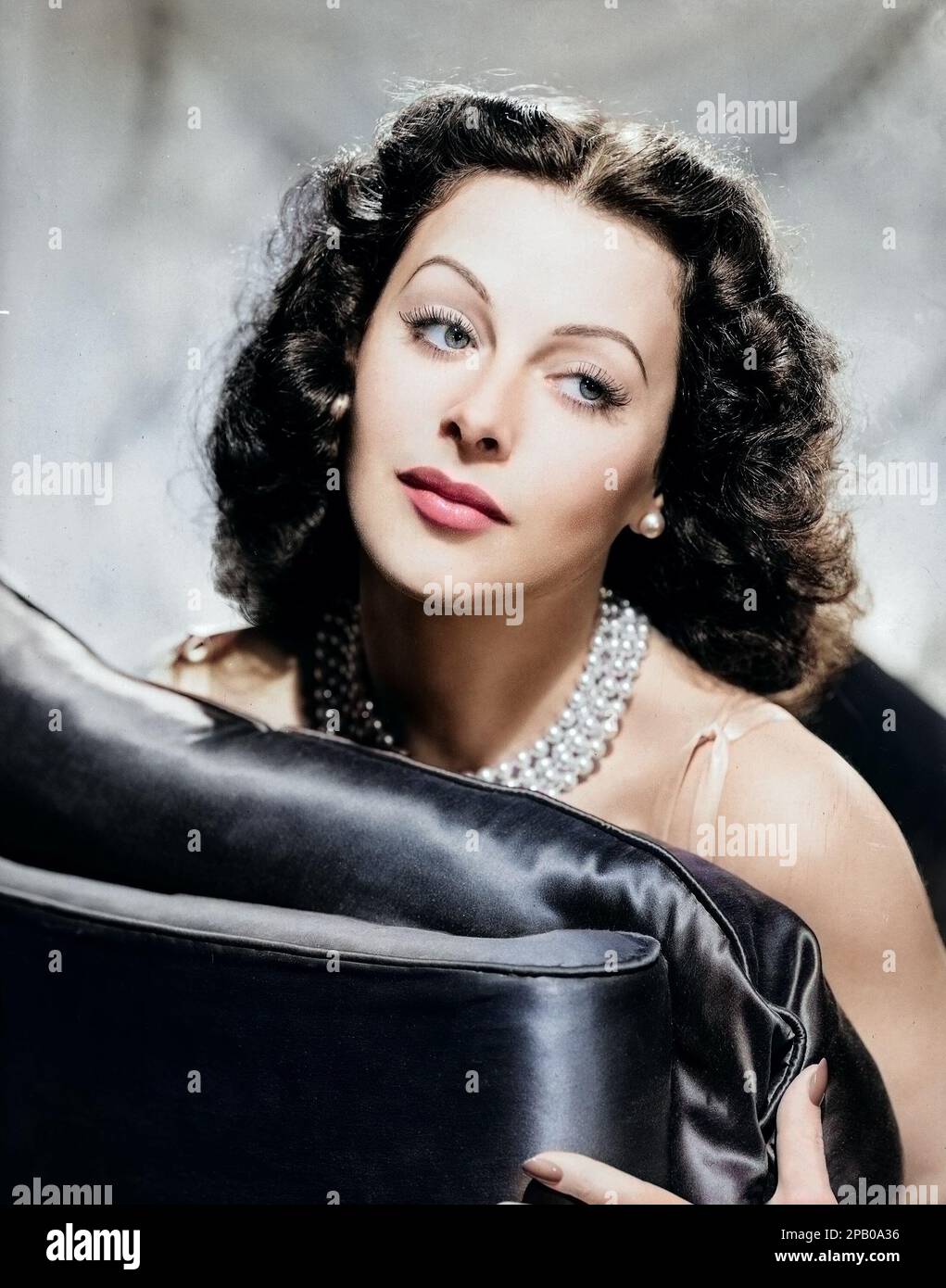 Colorized hedy lamarr hi-res stock photography and images - Alamy