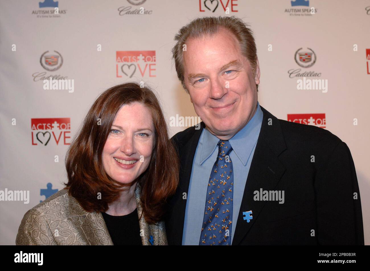 Actor Michael McKean, right, and wife actress Annette O'Toole attend ...