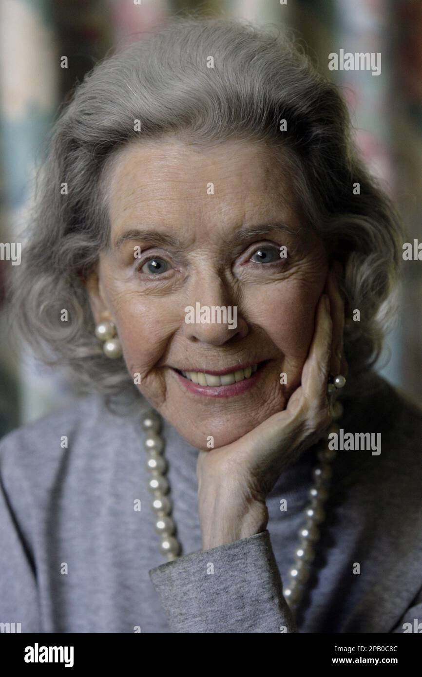 Actress Marsha Hunt poses for a portrait at her Los Angeles home Friday ...