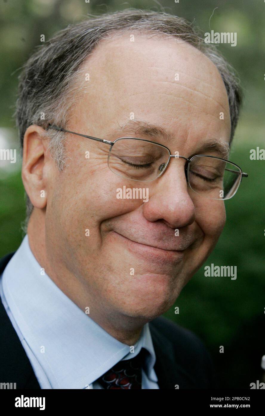 University of Chicago professor Roger B. Myerson pauses ands smiles ...