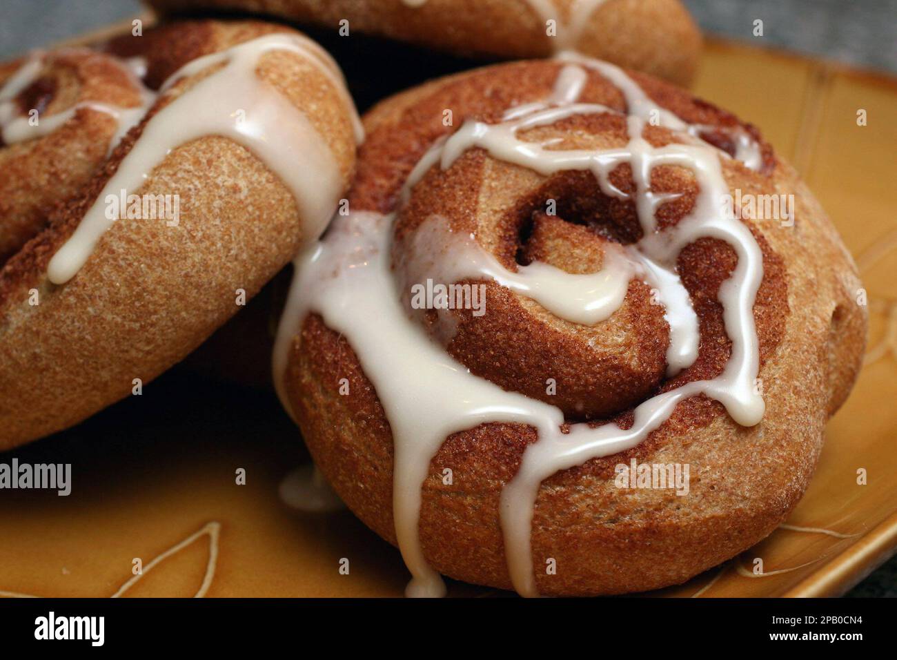** FOR USE WITH AP LIFESTYLES ** Whole-wheat Cinnamon Buns made from a ...