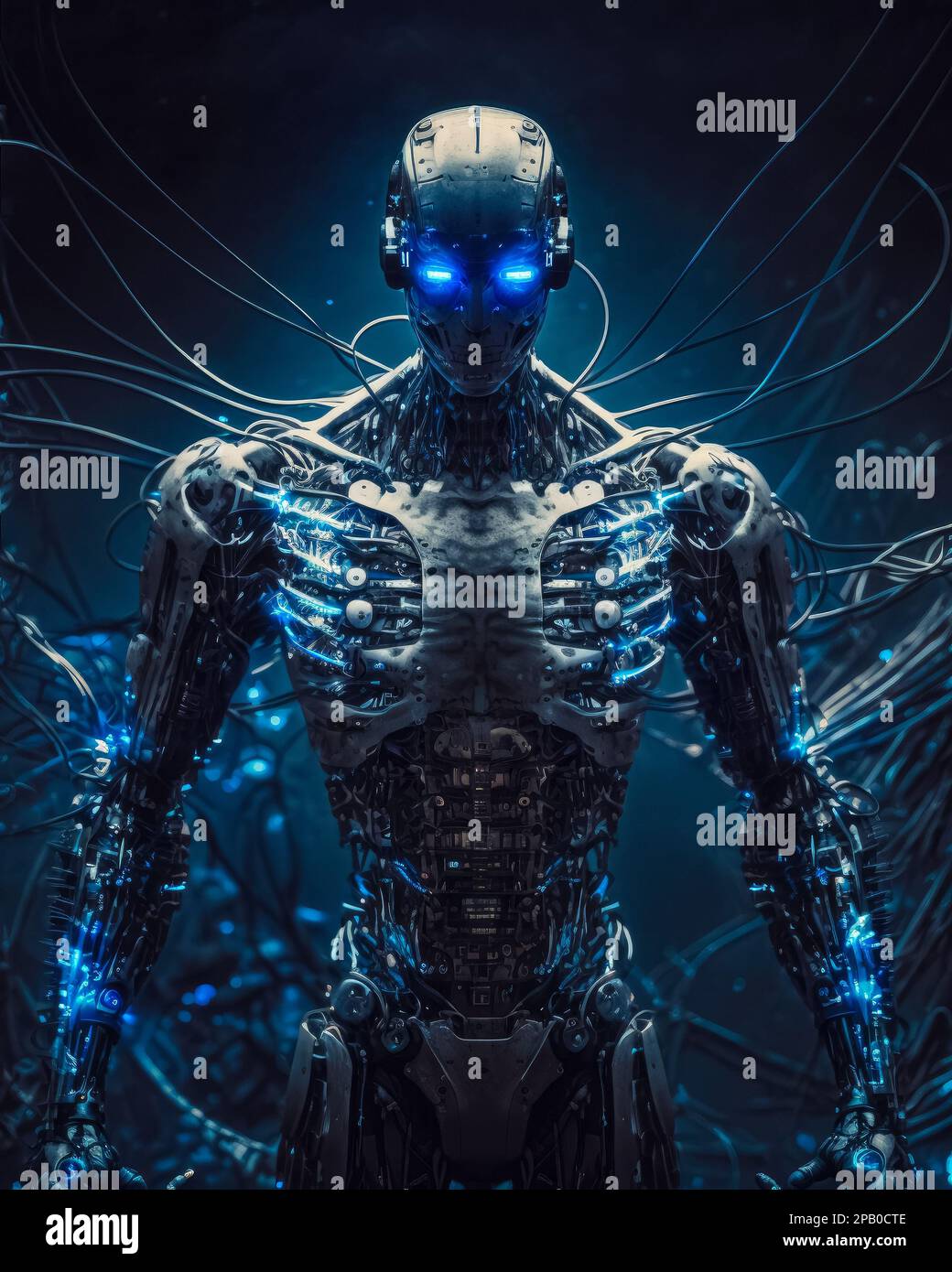 Humanoid cybernetics hi-res stock photography and images - Alamy