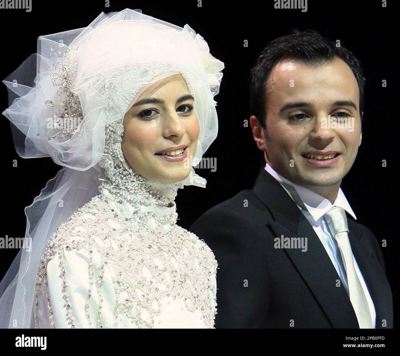 Kubra Gul, the daughter of Turkish President Abdullah Gul, and her ...