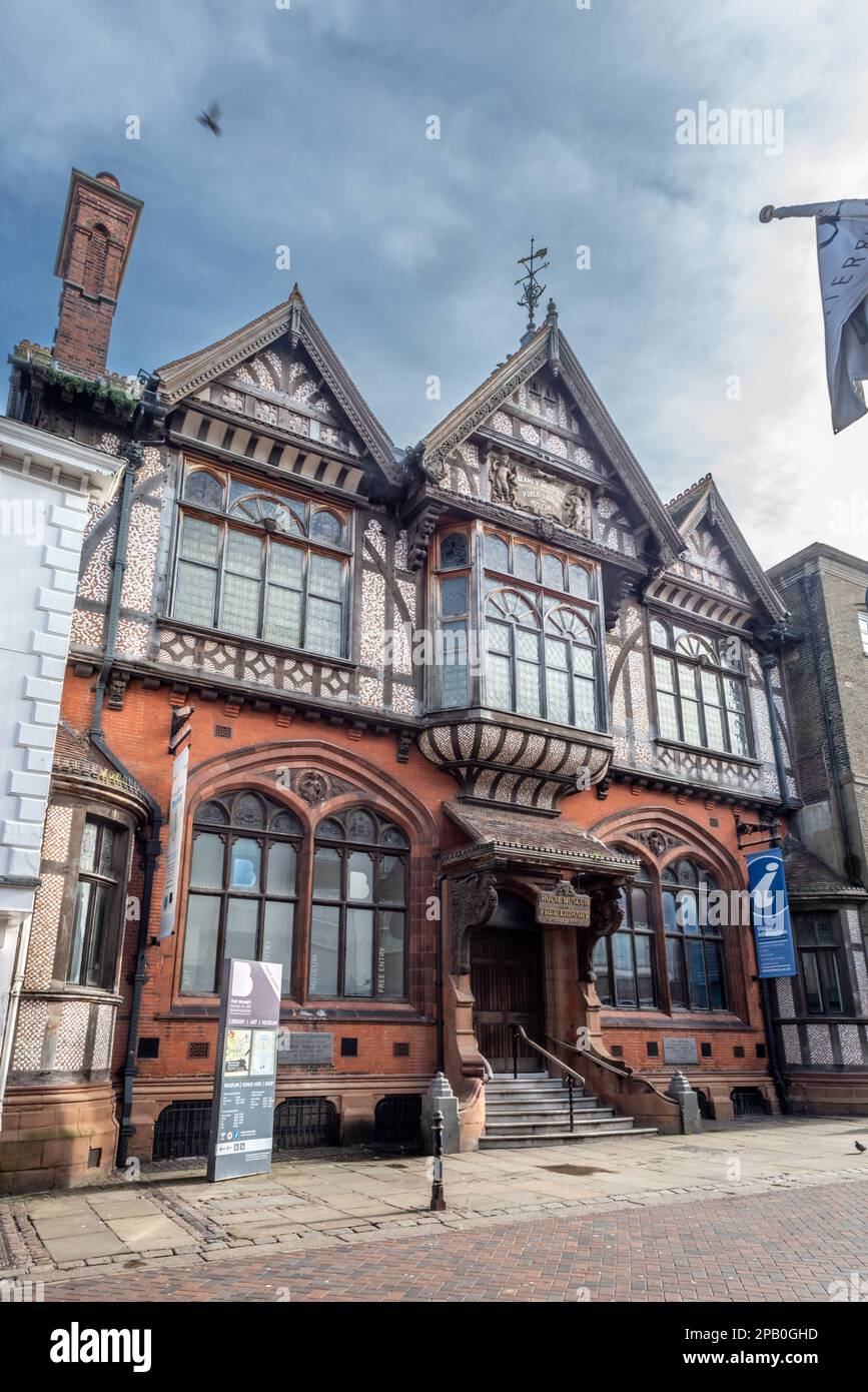 Canterbury, March 11th 2023: The Beaney House of Art and Knowledge ...