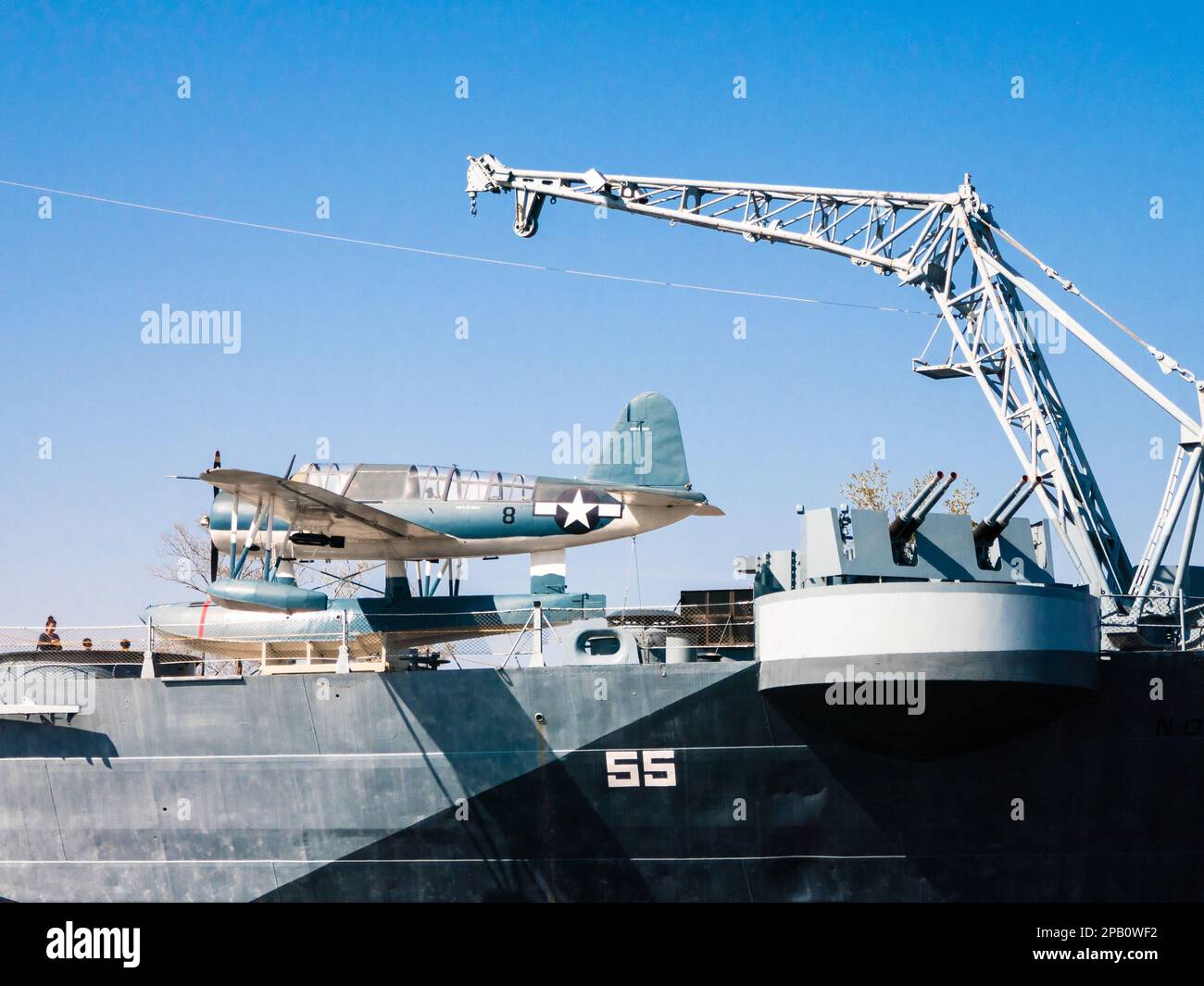 Vought os2u kingfisher floatplane hi-res stock photography and images ...