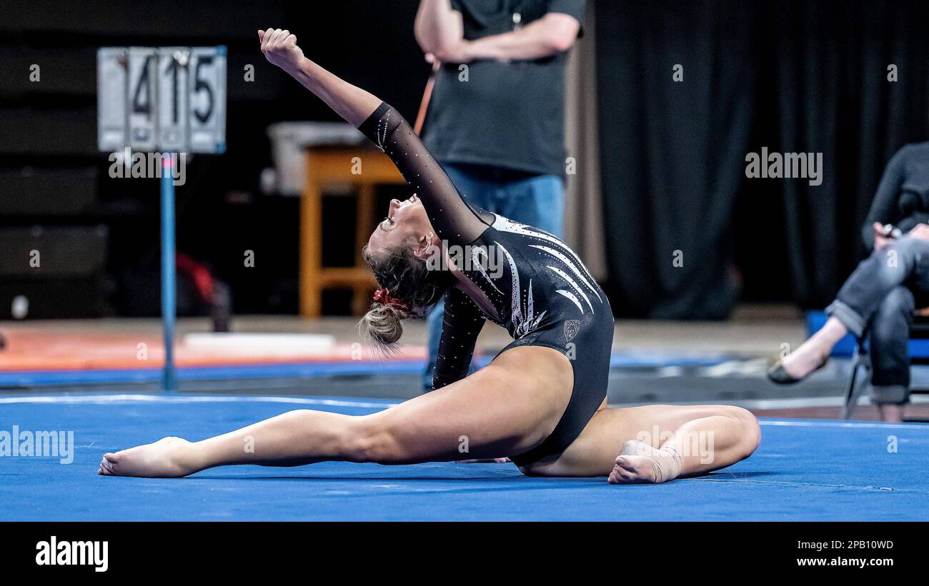 Corvallis, USA. 11th Mar, 2023. Utah's Jaylene Gilstrap tied for fourth ...