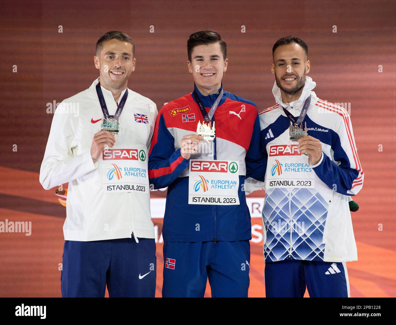 Neil Gourley (Great Britain & NI), Jakob Ingebrigtsen (Norway) and ...