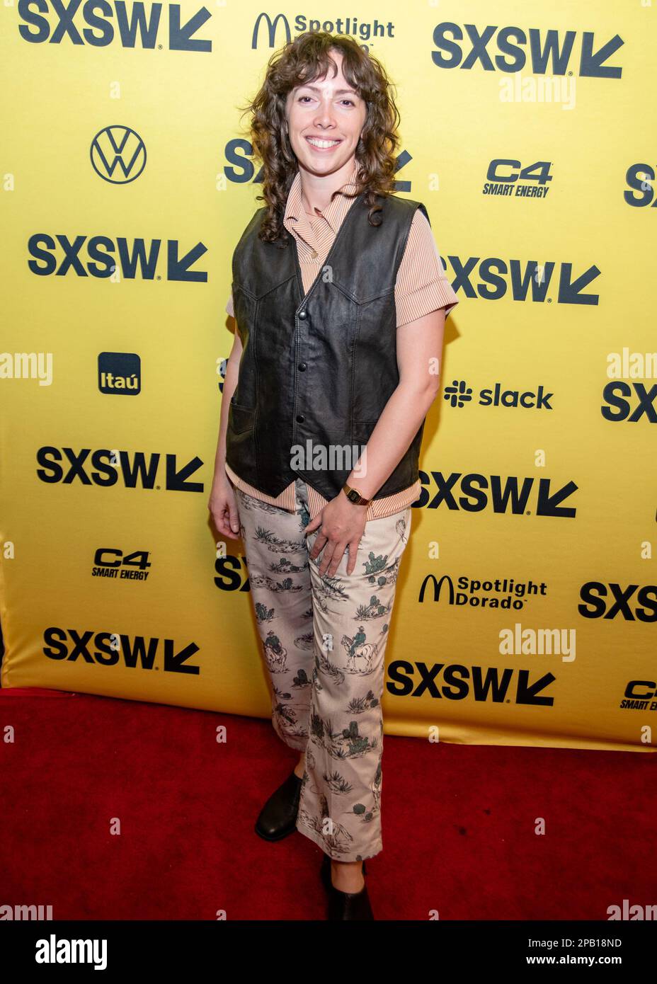 AUSTIN, TEXAS - MARCH 11: Maria Rusche attends the "Bottoms" screening ...