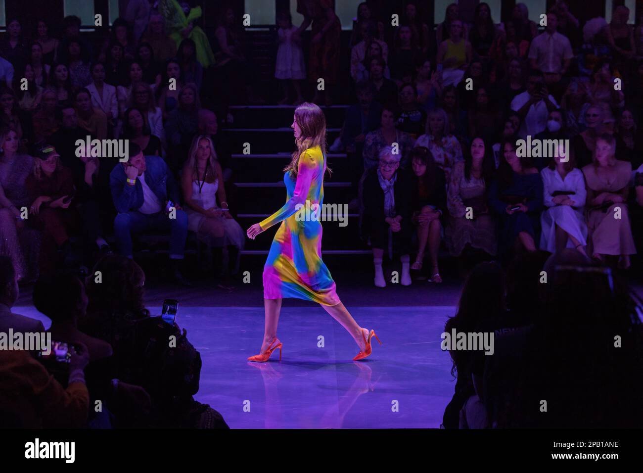 In a stunning finale to the Festival, a model commanded attention on ...