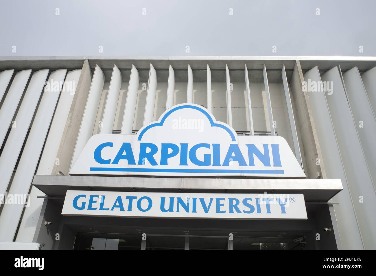 Bologna, Italy - 18 Nov, 2022: Carpigiani Gelato University and Gelato ...