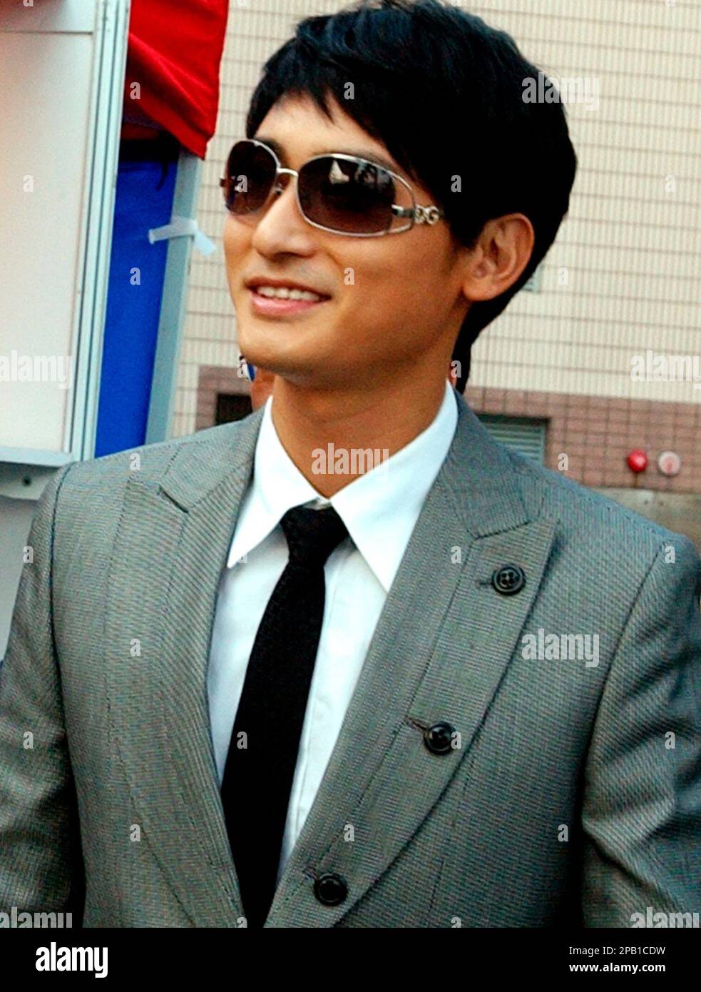 South Korean actor Won Ki-Jun arrives for the Korean Culture Festival ...