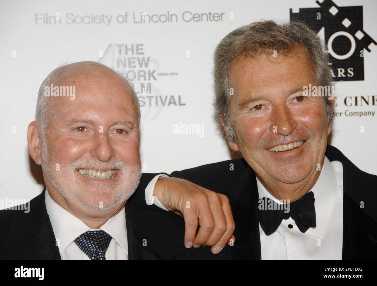 New Line Cinema's co-chairmen Michael Lynne, left, and Robert Shaye ...