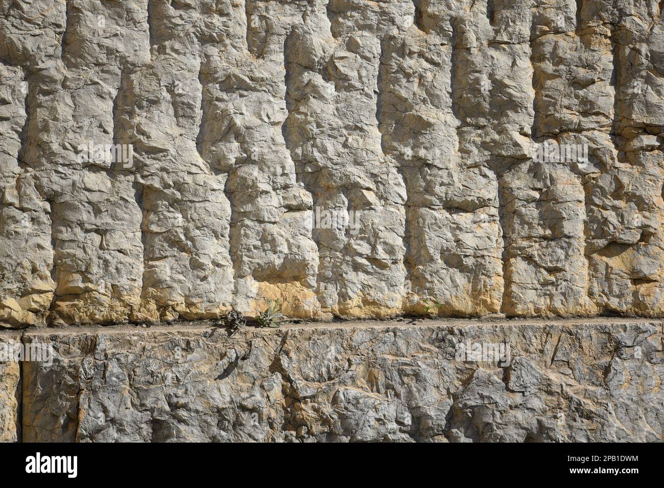 Ancient tephrocyan Eleusinian stone wall known as "Lycurgio"at the ...