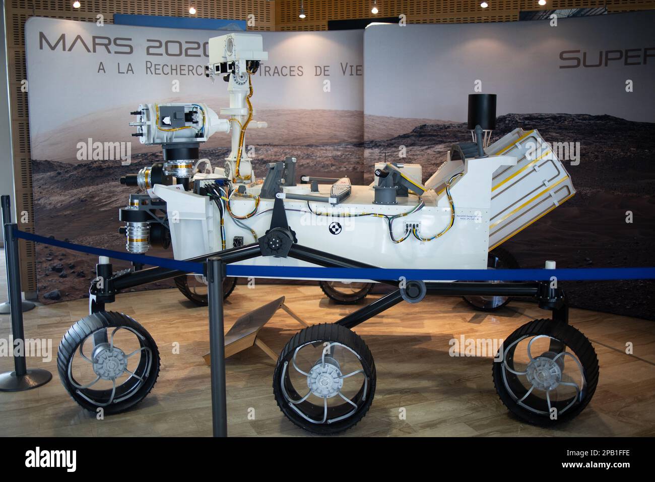 Toulouse, France. 10th Mar, 2023. Mars drone during the presentation of ...