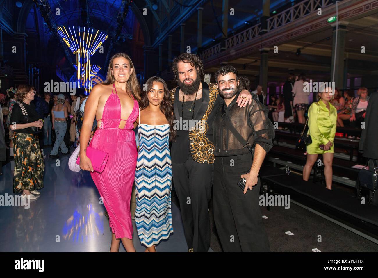 Designer Paul McCann, whose designs were a highlight of the Closing ...