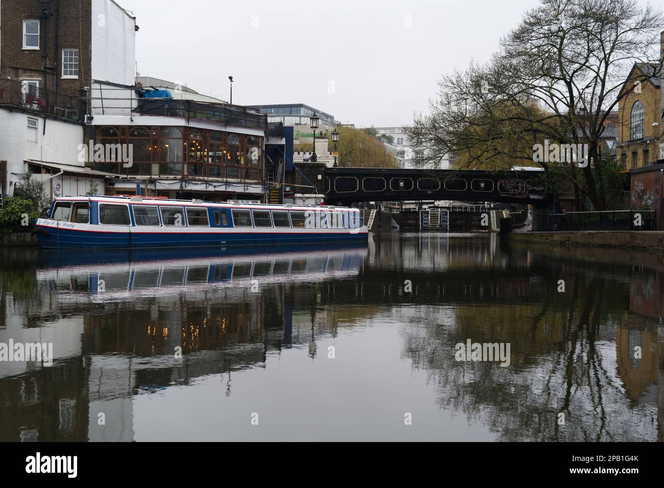Camden Lock area of Camden Market in North London Stock Photo - Alamy