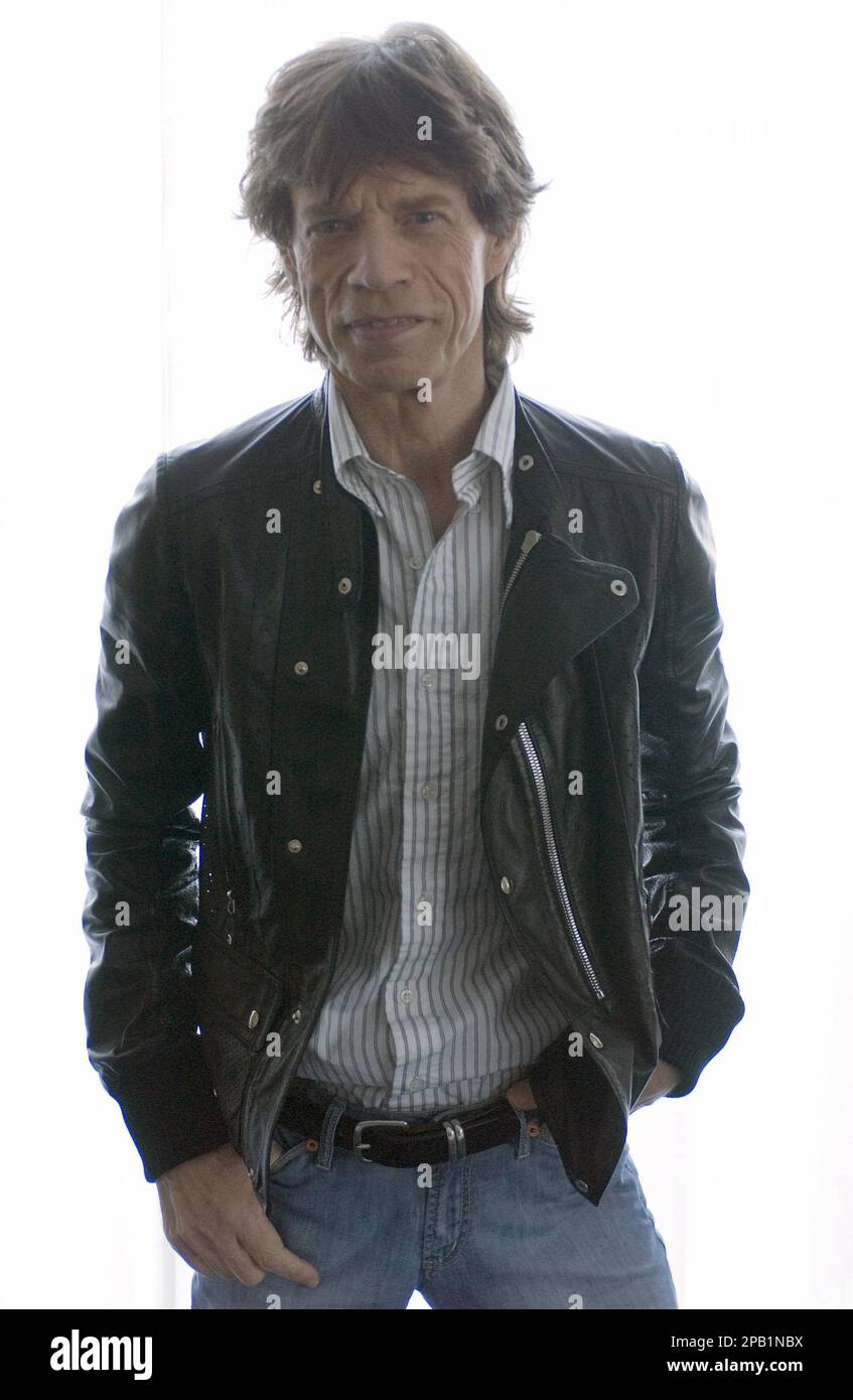 Singer Mick Jagger is photographed in New York, Sept. 18, 2007. (AP ...