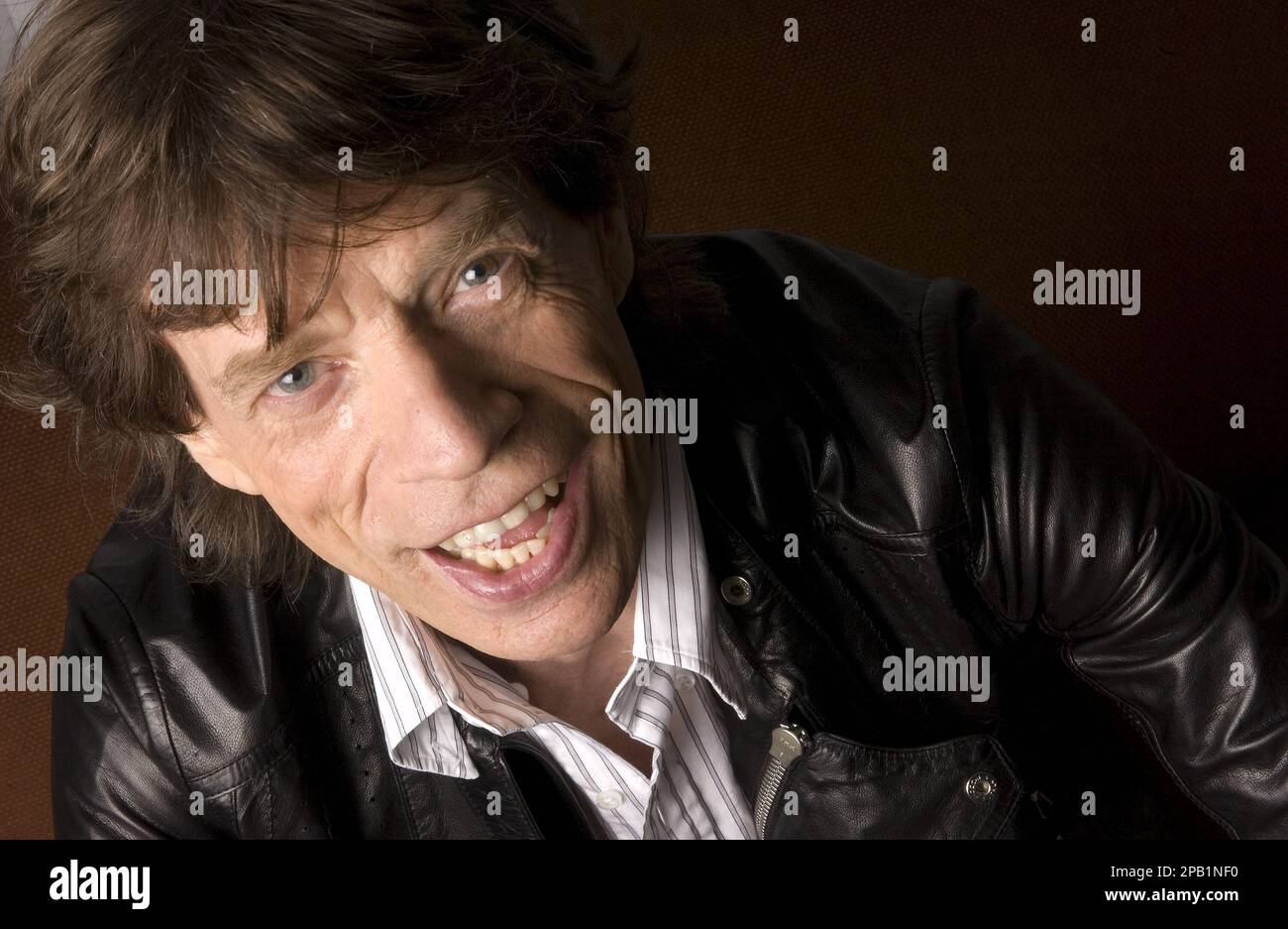 Singer Mick Jagger is photographed in New York, Sept. 18, 2007. (AP ...