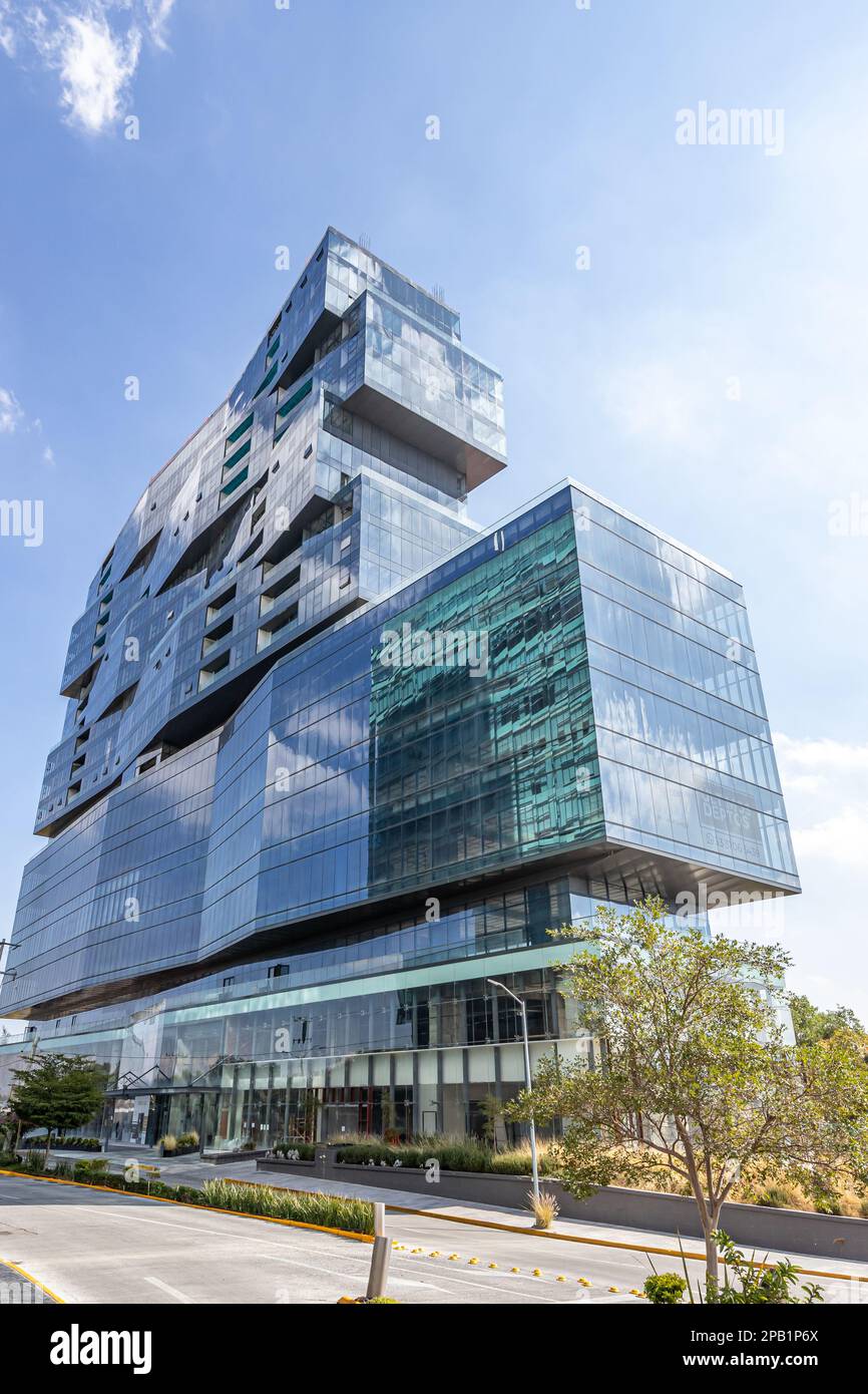 Zapopan, Jalisco Mexico. January 1, 2023. Empty vehicular avenue ...