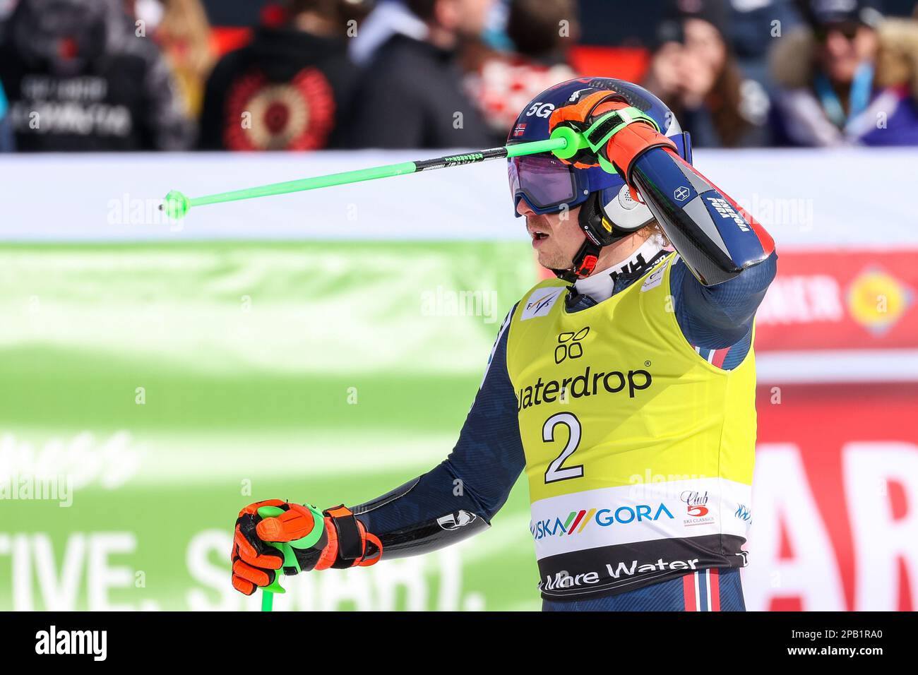 Kranjska Gora, Slovenia. 12th Mar, 2023. KRISTOFFERSEN Henrik (NOR ...