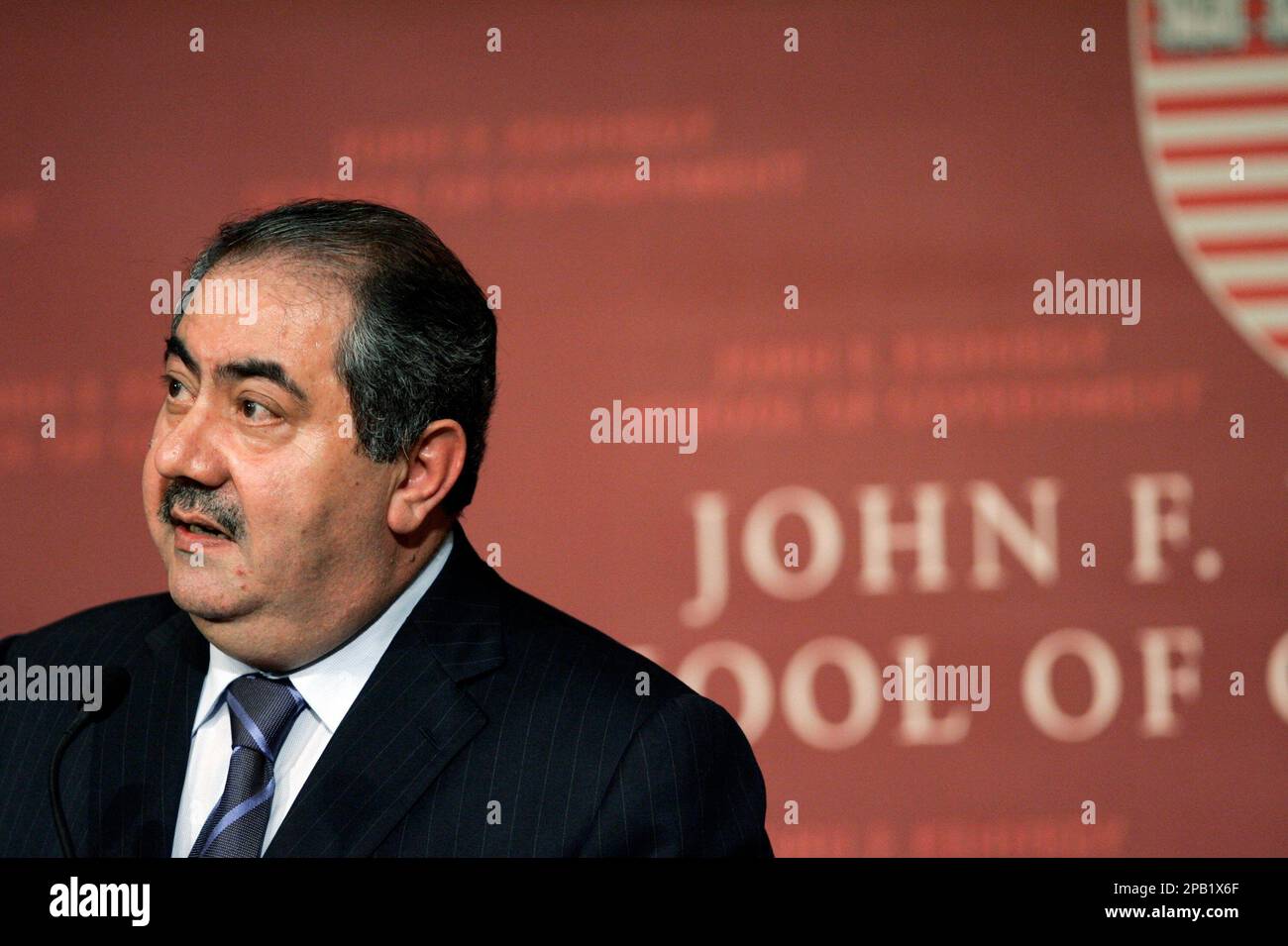 Hoshyar Zebari, Iraqi Minister of Foreign Affairs, speaks at Harvard's ...