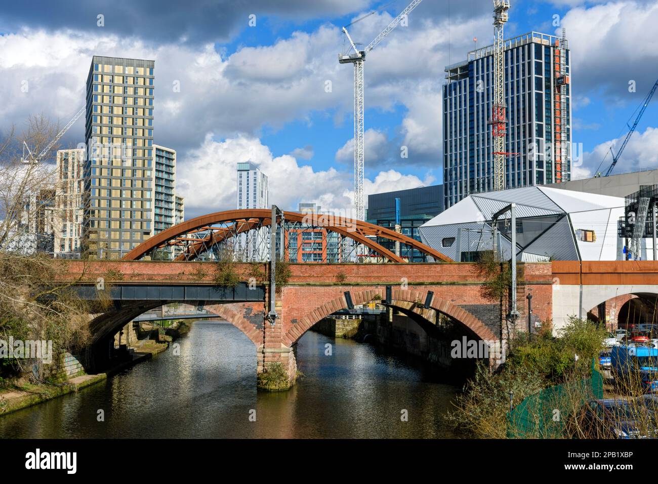 The Novella and Union Living apartment blocks, and the Factory ...