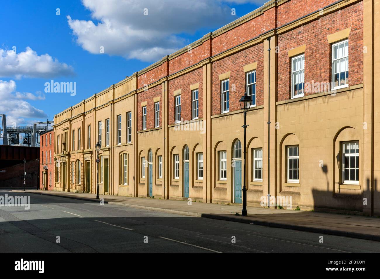 The Liverpool Road Railway Station building, Castlefield, Manchester ...