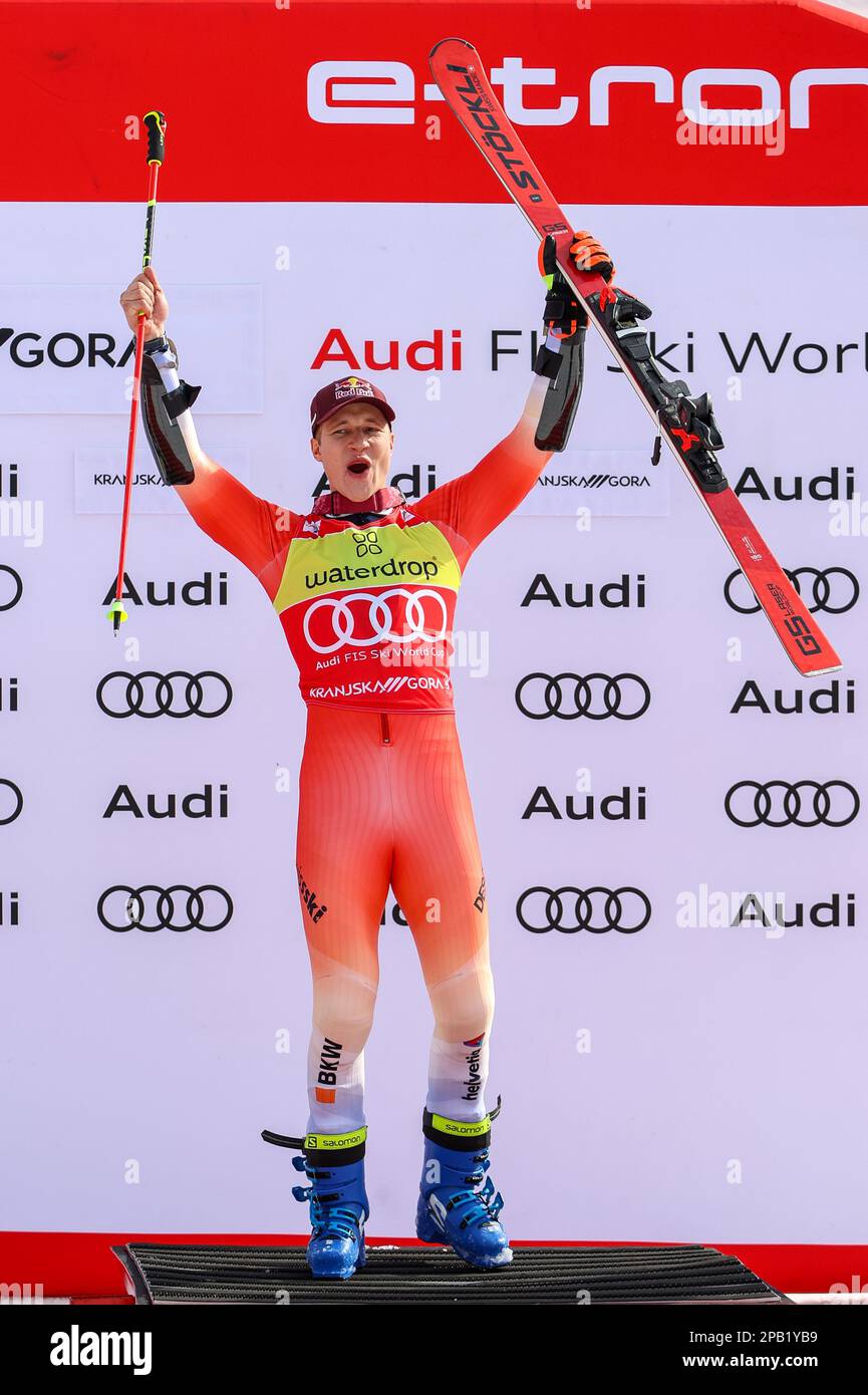 Kranjska Gora, Slovenia. 12th Mar, 2023. ODERMATT Marco (SUI) during ...