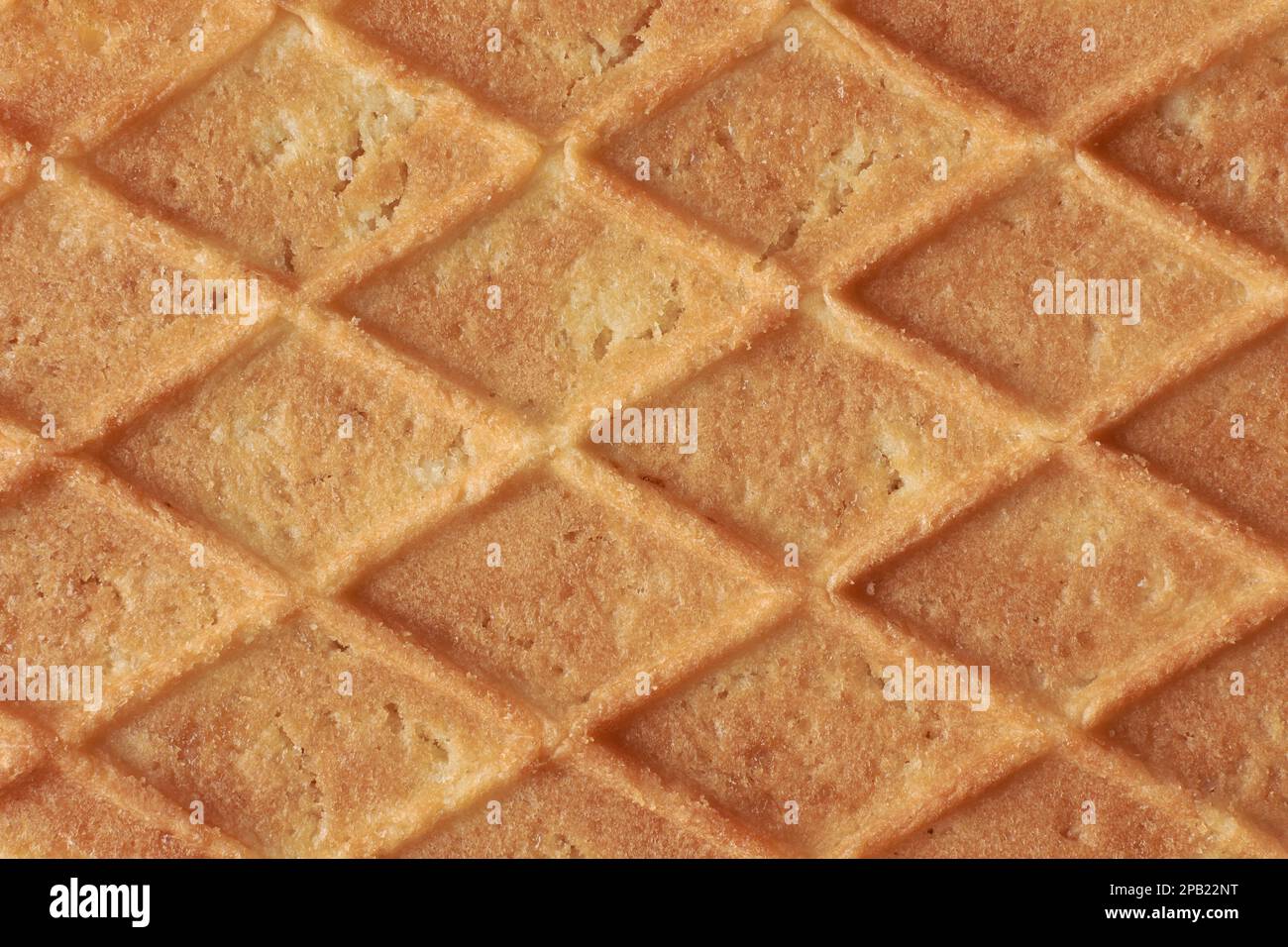 waffles pattern, crunchy cookies snacks surface in full frame, sweet ...