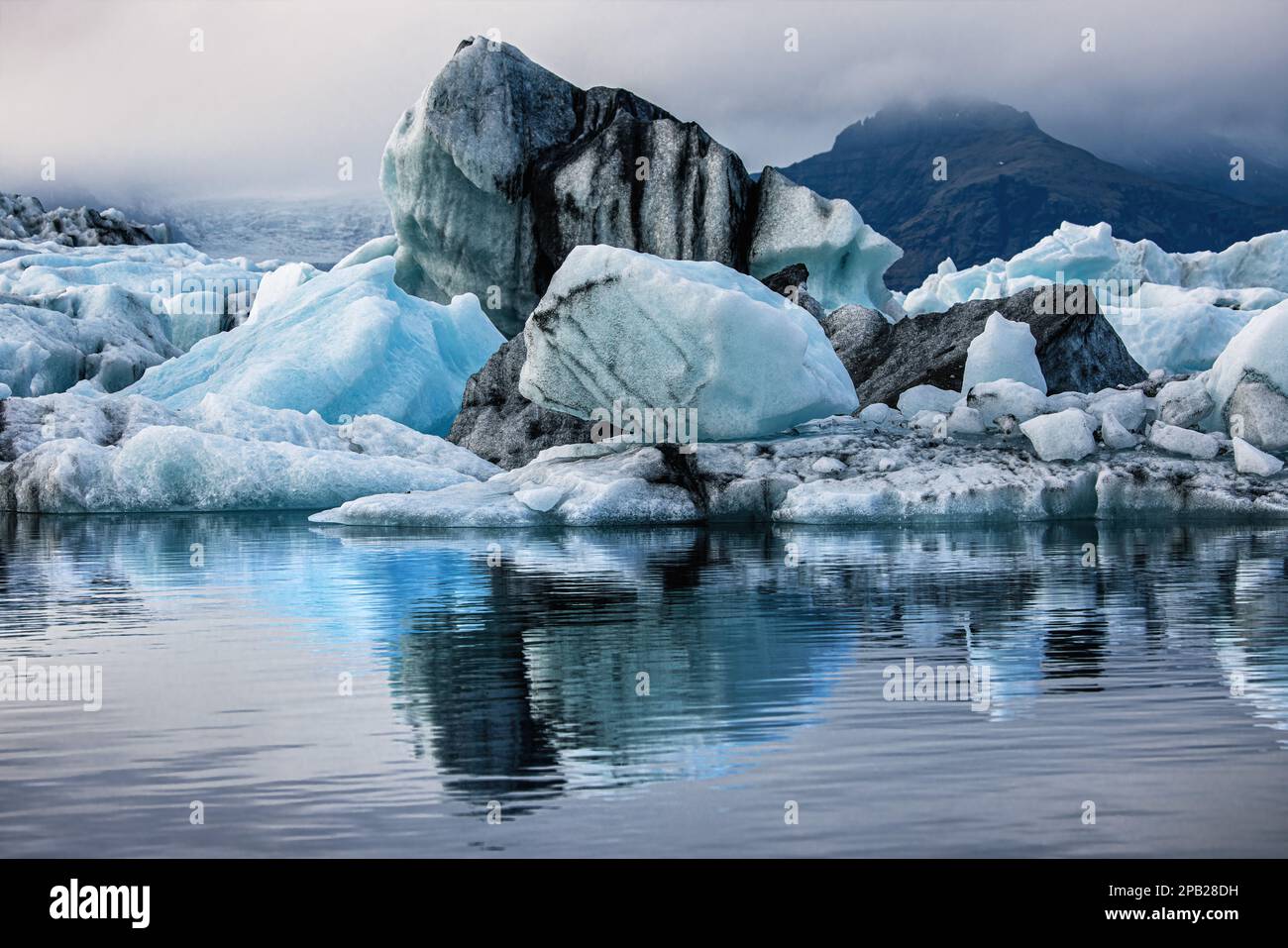 Layers of ice and floating in arctic hi-res stock photography and ...