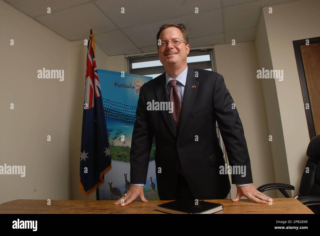 ** ADVANCE FOR MONDAY, OCT. 1 ** Bryan Wallace, Australian Trade ...