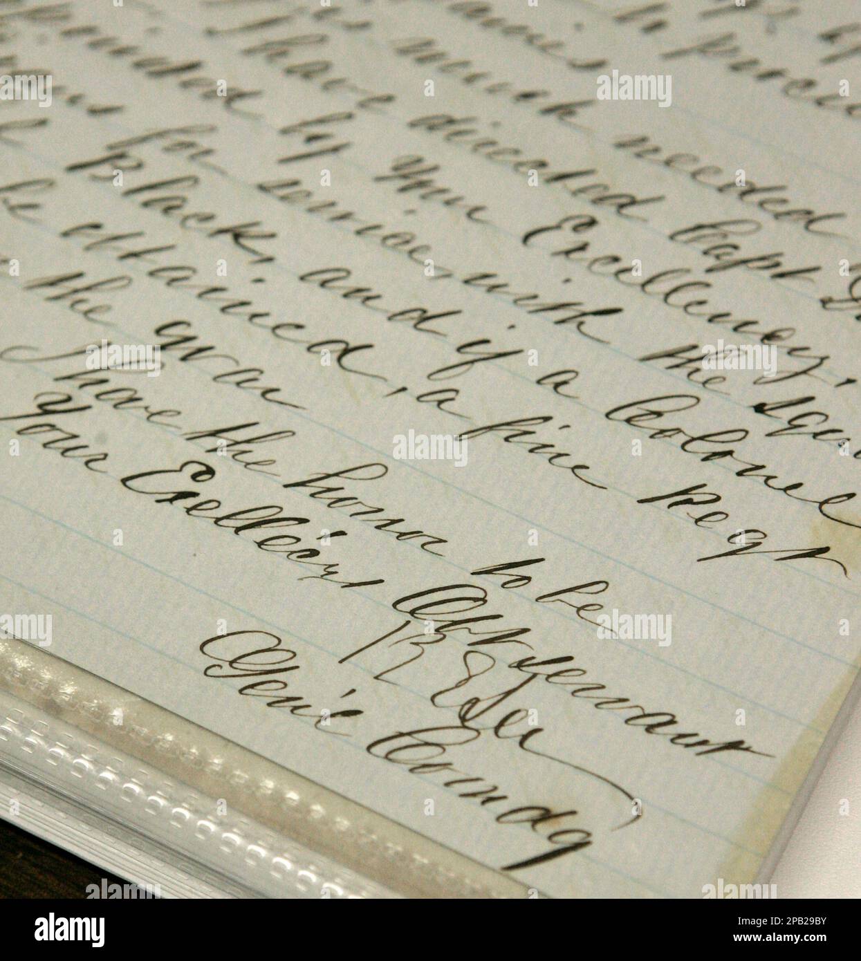 A signed letter from Confederate Gen. Robert E. Lee is part of the 440 ...