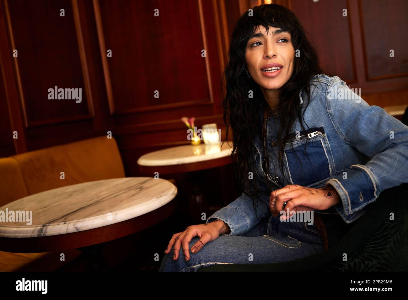 Stockholm, Sweden. 12th Mar, 2023. STOCKHOLM 20230312Swedish singer ...