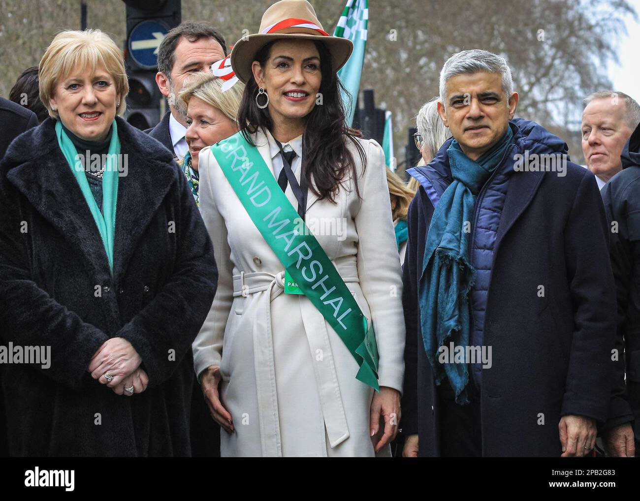 London, UK. 12th Mar, 2023. Photocall with Sadiq Khan, Major of London ...