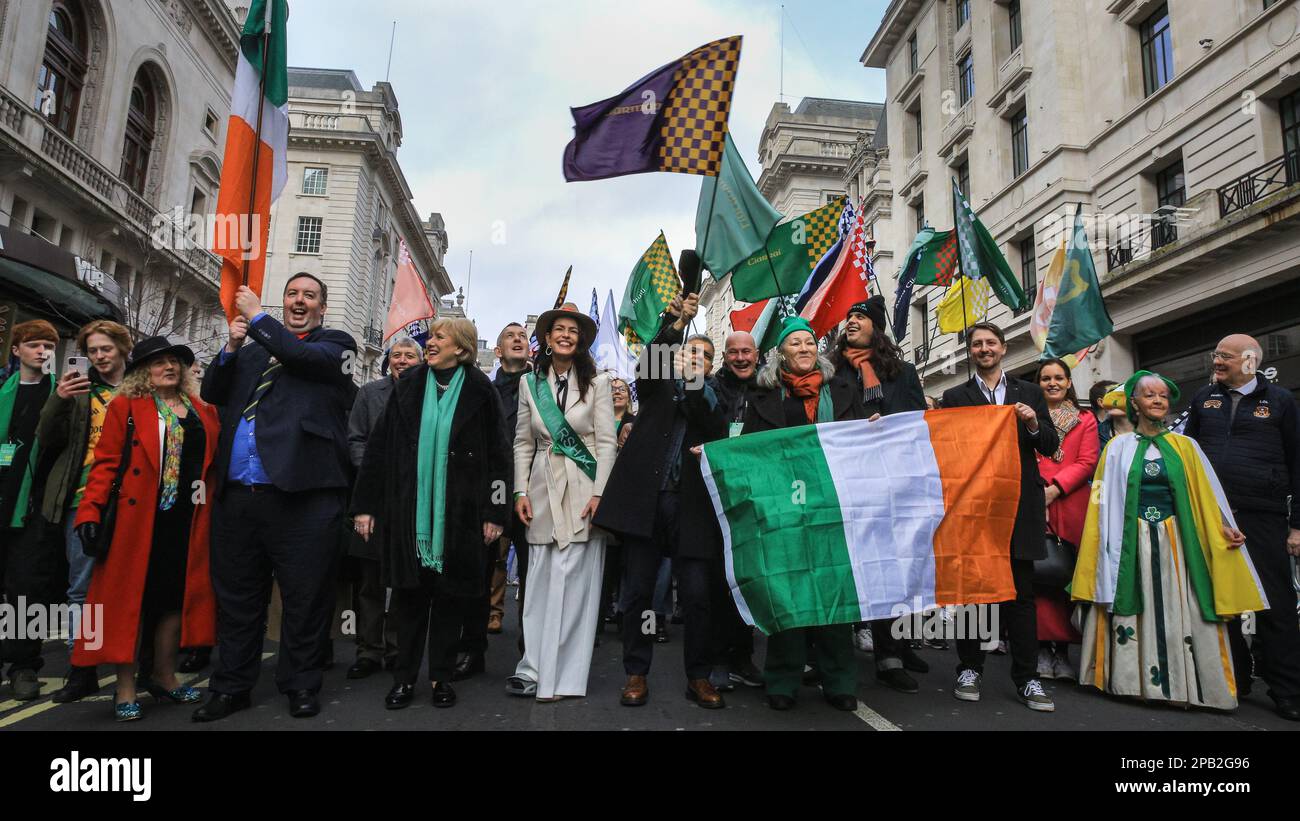 London, UK. 12th Mar, 2023. Photocall with Sadiq Khan, Major of London ...