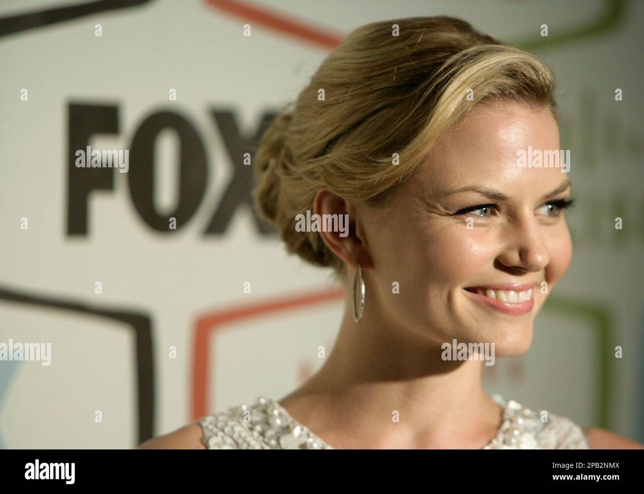 Jennifer Morrison arrives at the FOX Fall Eco-Casino Party in Los Angeles on Monday, Sept. 24 ...