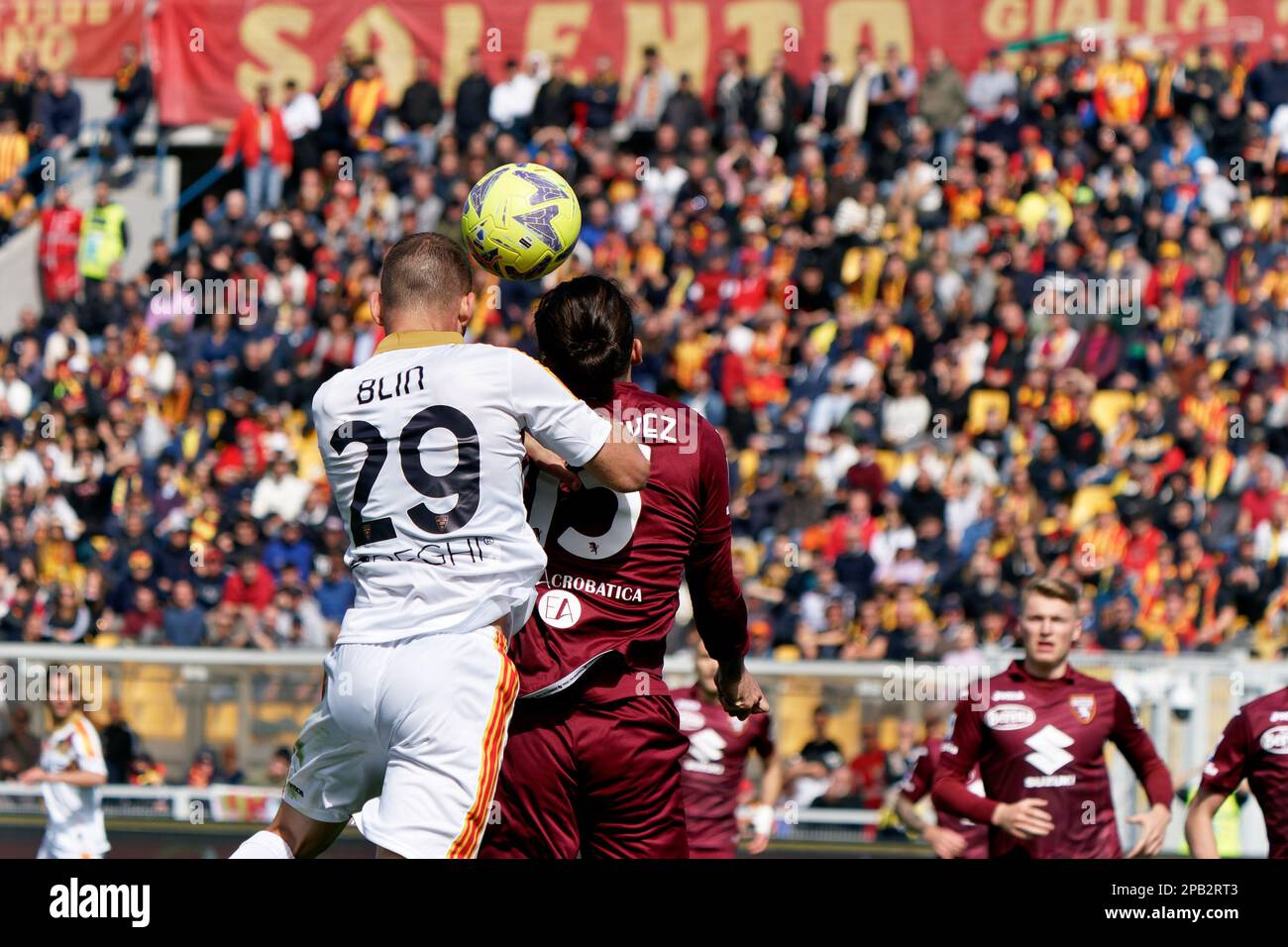 Via Del Mare stadium, Lecce, Italy, March 12, 2023, Alexis Blin (US ...