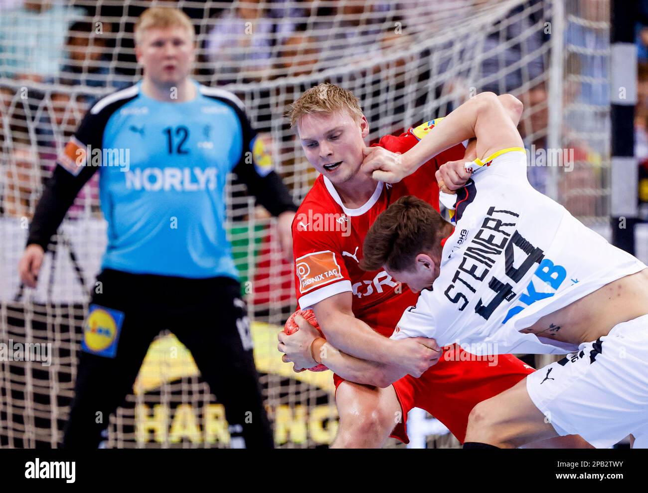 Hamburg, Germany. 12th Mar, 2023. Handball: EHF Euro Cup, Germany ...