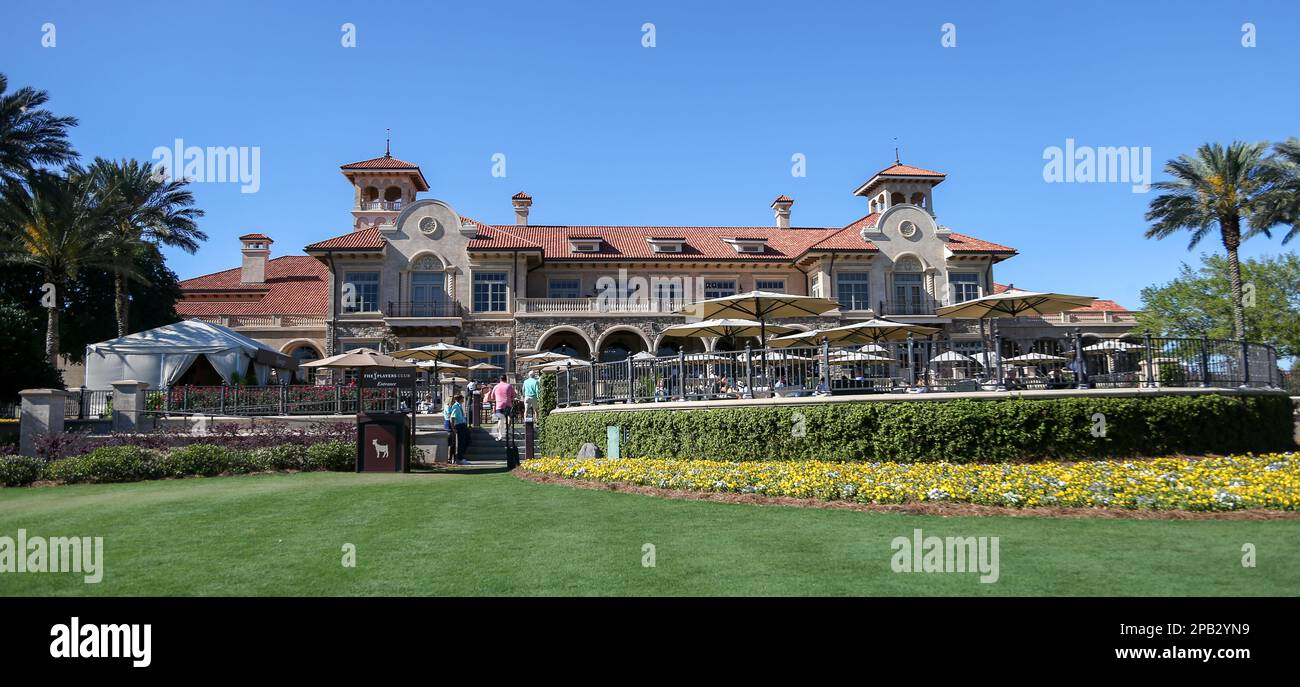 Ponte Vedra Beach, Florida, USA. 11th Mar, 2023. The clubhouse off the ...