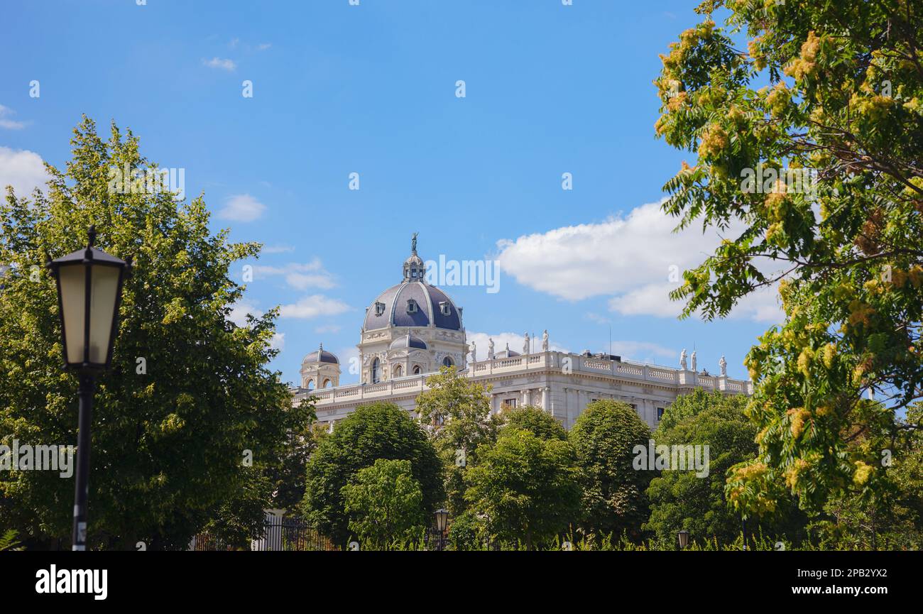 Summer Travel to capital of Austria Vienna. Museum of Art History or ...
